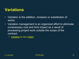 Chapter 5- Contract Management | PPT