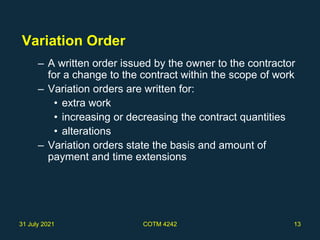 Chapter 5- Contract Management | PPT