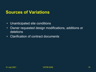 Chapter 5- Contract Management | PPT