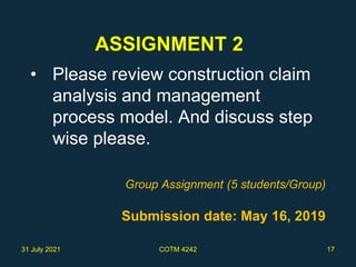 Chapter 5- Contract Management | PPT