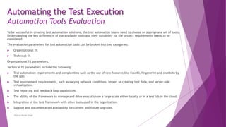 Chapter 5 - Automating the Test Execution | PDF