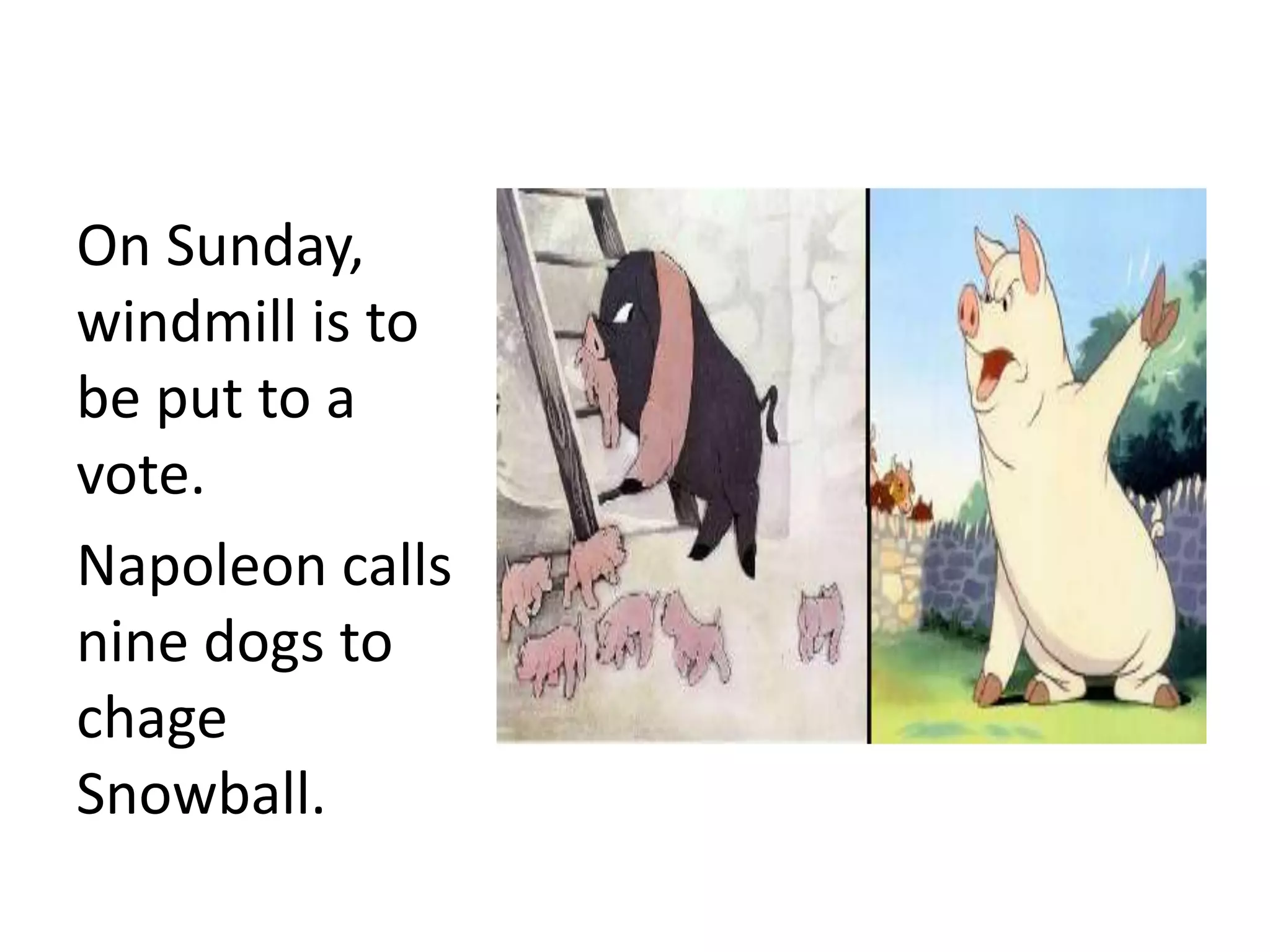 ANIMAL FARM SUMMARY Chapter 5 | PPTX