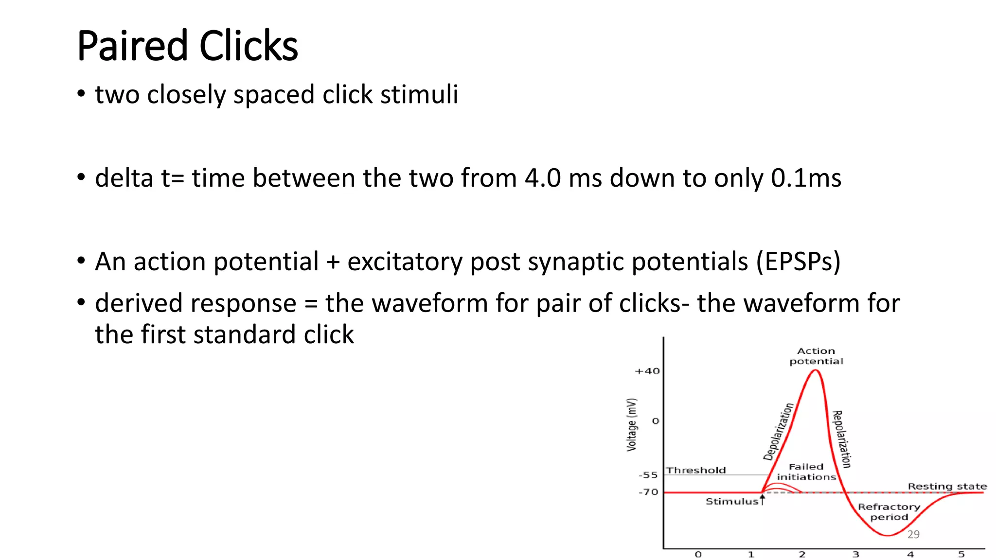 Auditory Brainstem Response: Stimulus Parameters | PPTX