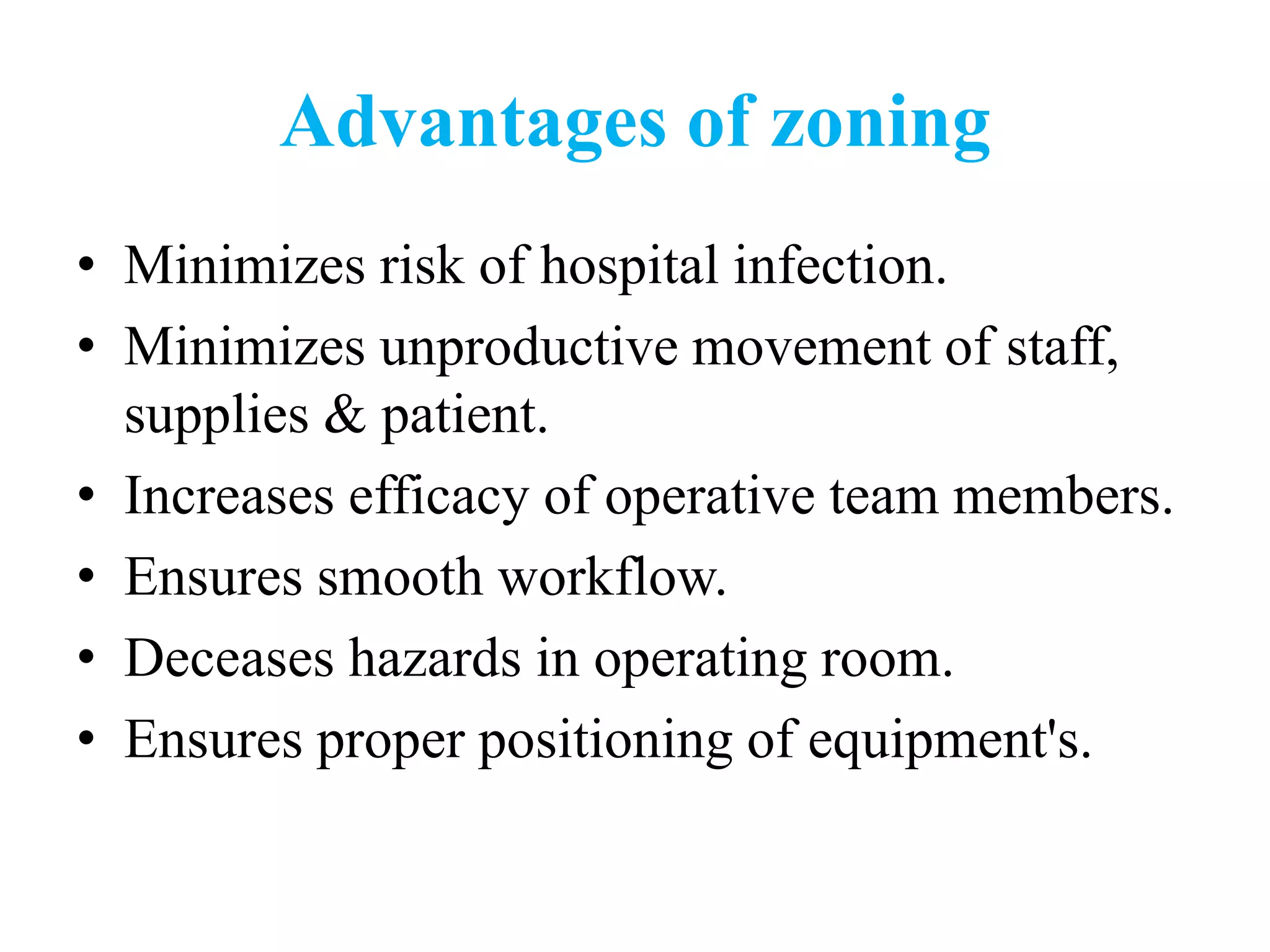 Physical facilities of Operation Theatre | PPTX