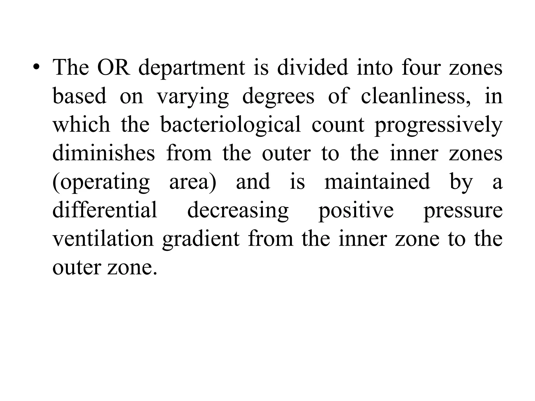 Physical facilities of Operation Theatre | PPTX