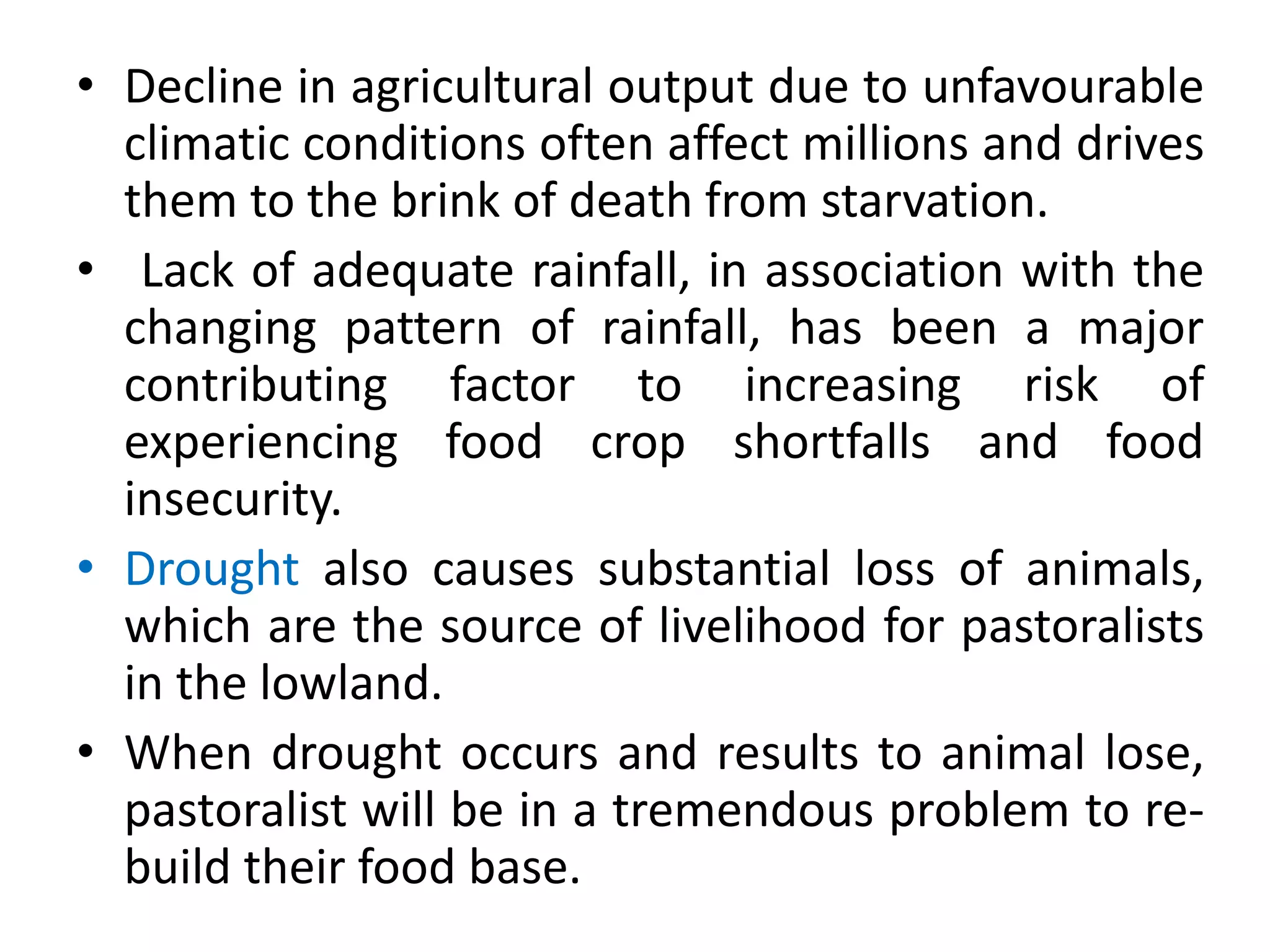 Livelihood and Food Security Strategies | PPTX