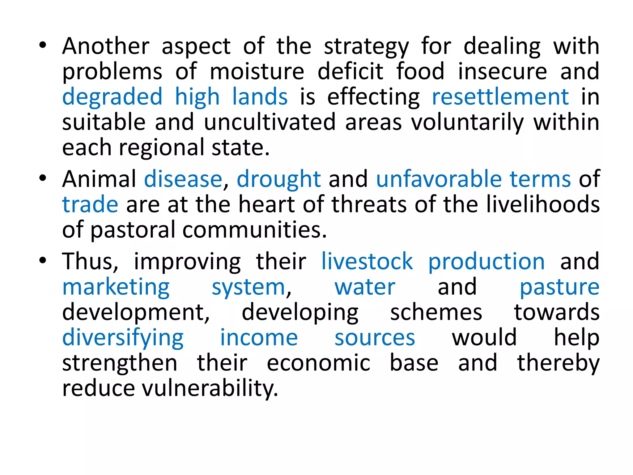 Livelihood and Food Security Strategies | PPTX
