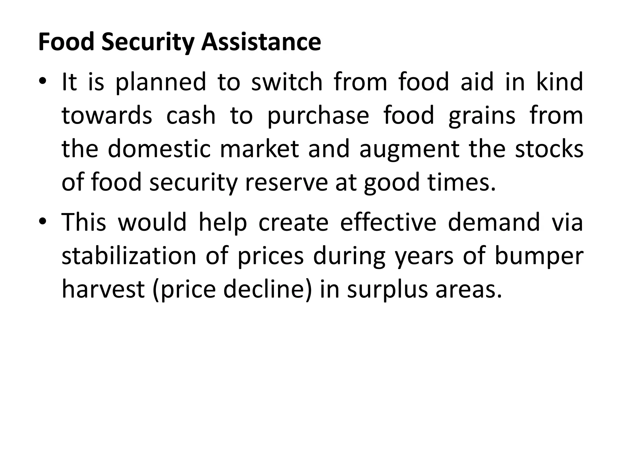 Livelihood and Food Security Strategies | PPTX