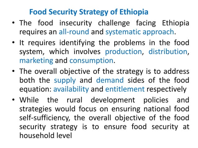 Livelihood and Food Security Strategies | PPTX | Agriculture | Industries
