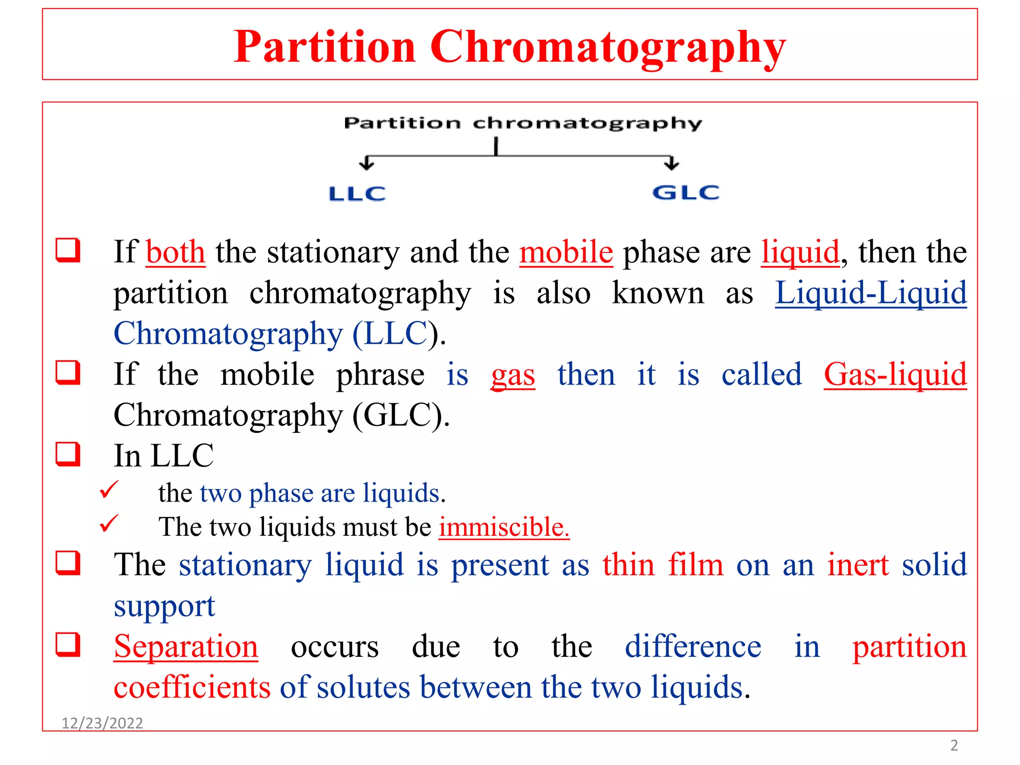 Chromatography | PPTX