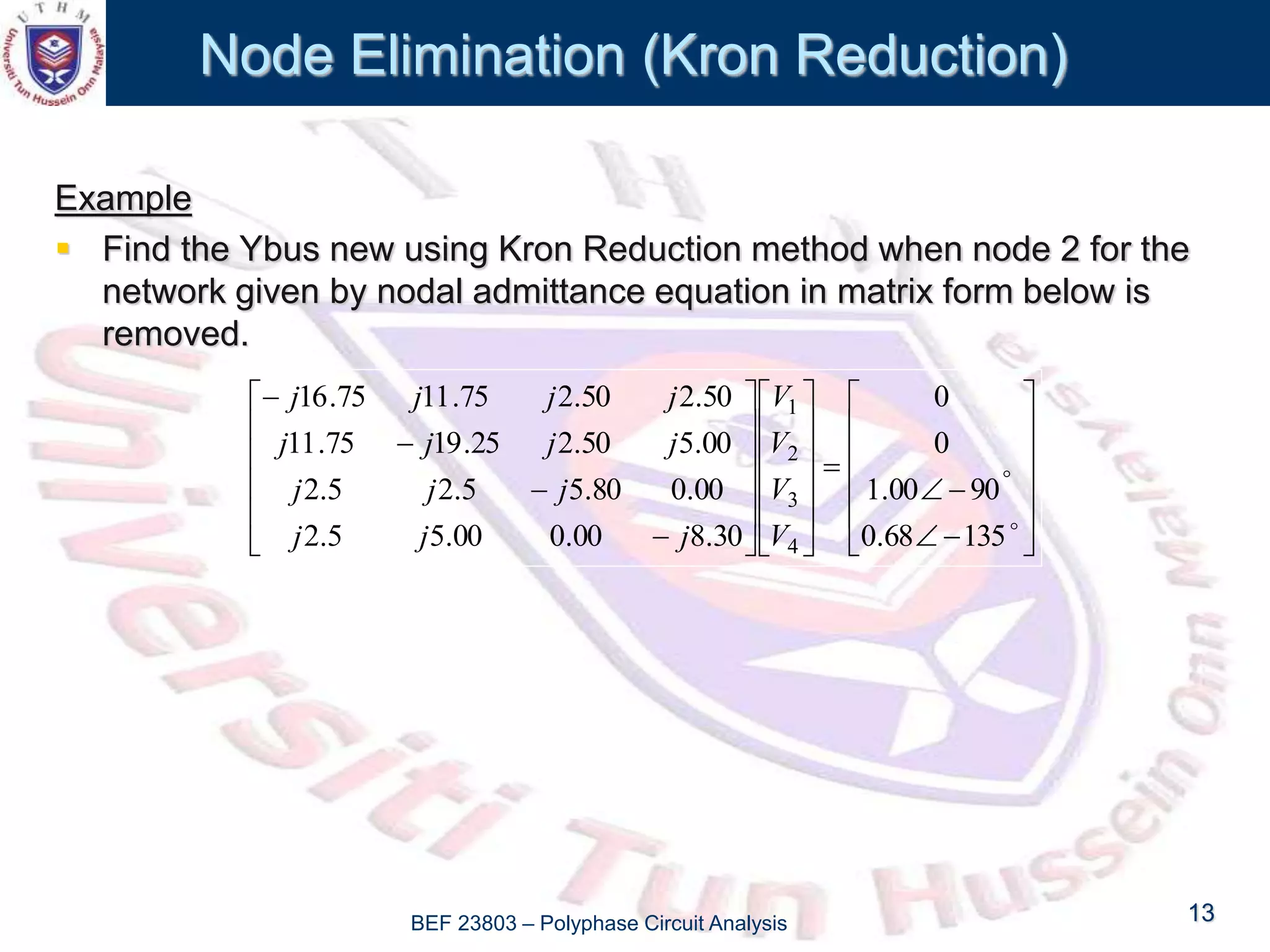 Chapter 5 - The Admittance & Impedance Model.ppt