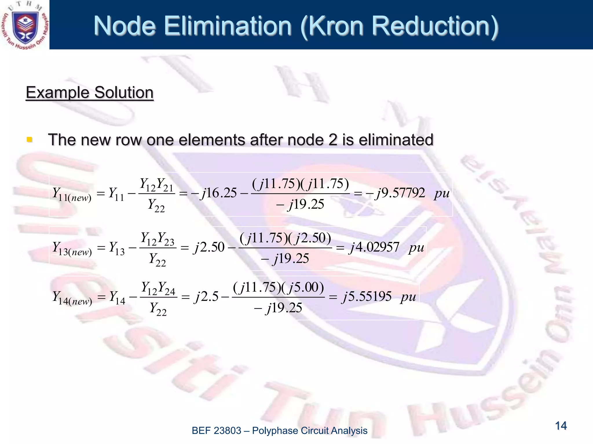 Chapter 5 - The Admittance & Impedance Model.ppt