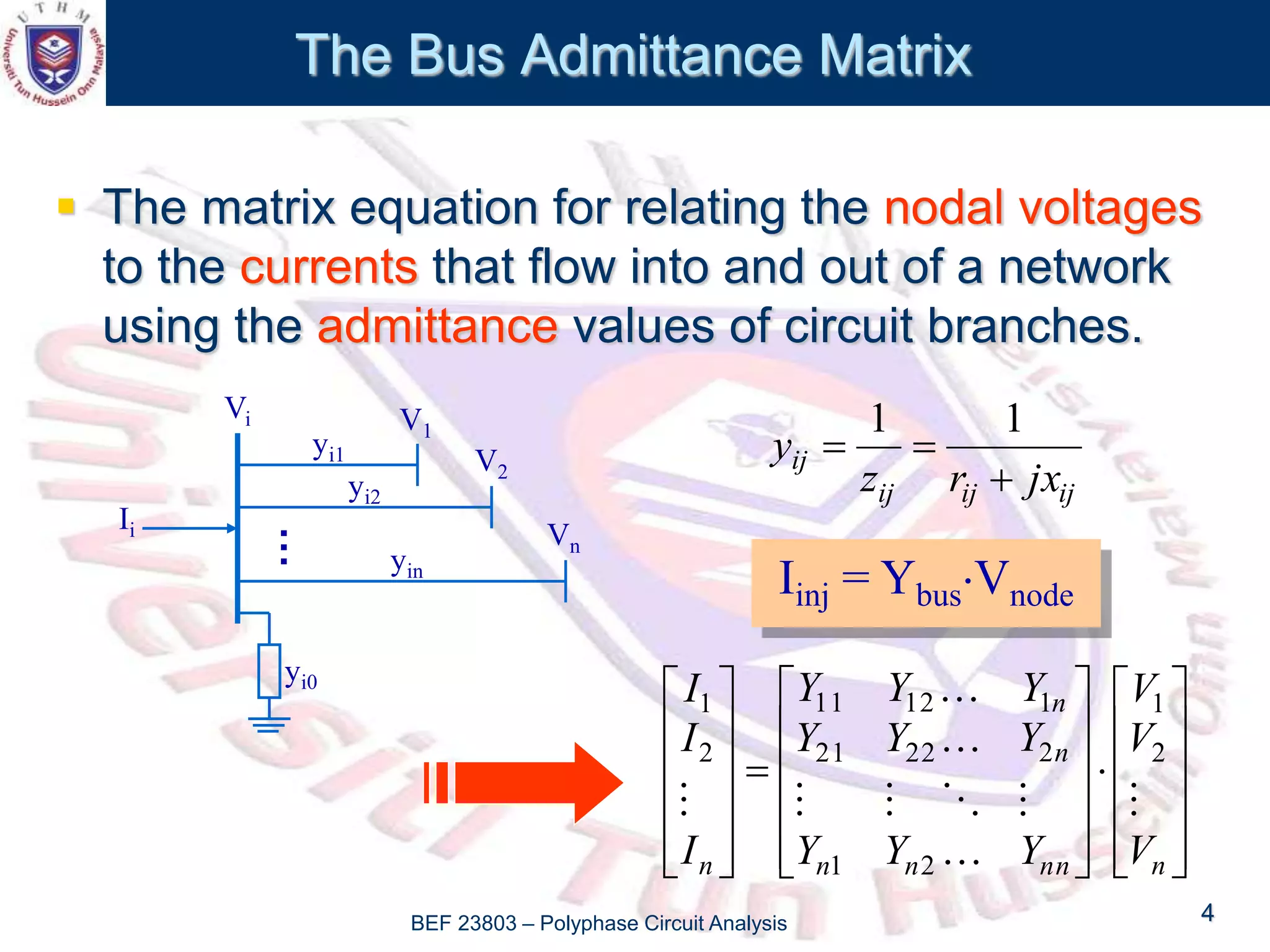 Chapter 5 - The Admittance & Impedance Model.ppt