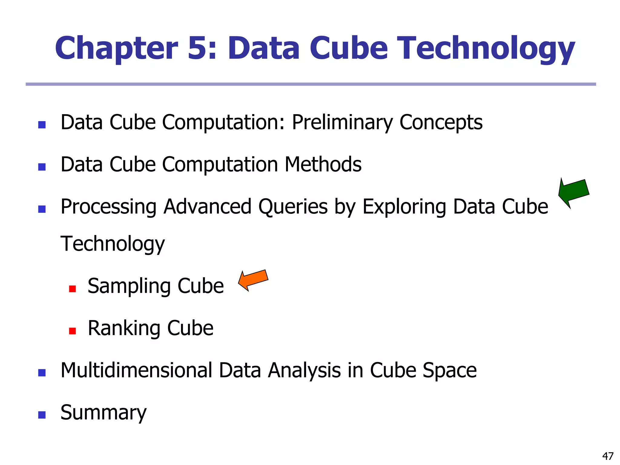 Chapter 5. Data Cube Technology.ppt