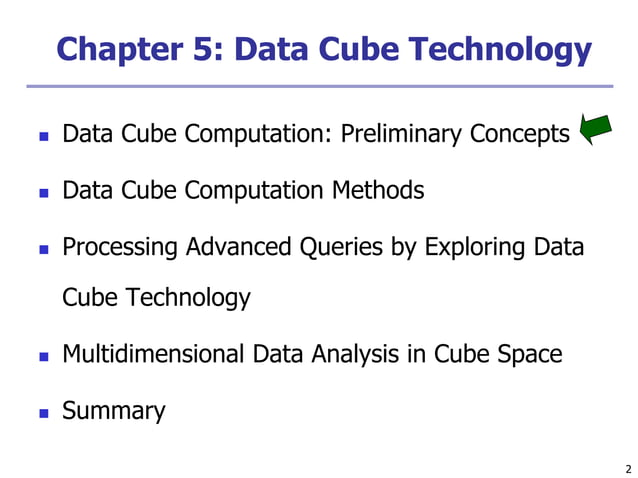Chapter 5. Data Cube Technology.ppt