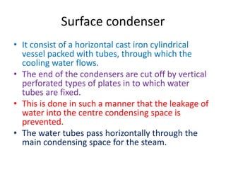 Steam condenser & cooling tower .pptx