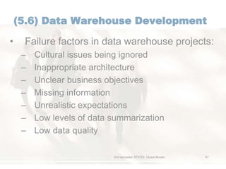 fundamentals of data warehouse. initial level. | PPT