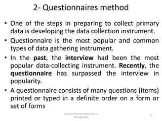 chapter 5.ppt data collection and analysis | PPT