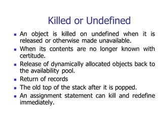 Data Flow Testing in Software Testing - JNTUA | PDF