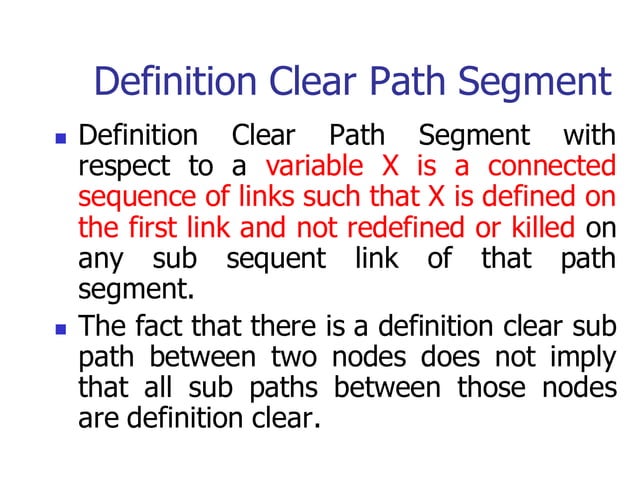 Data Flow Testing In Software Testing Jntua Pdf Databases Computer Software And Applications