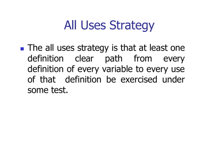 Data Flow Testing In Software Testing Jntua Pdf Databases Computer Software And Applications