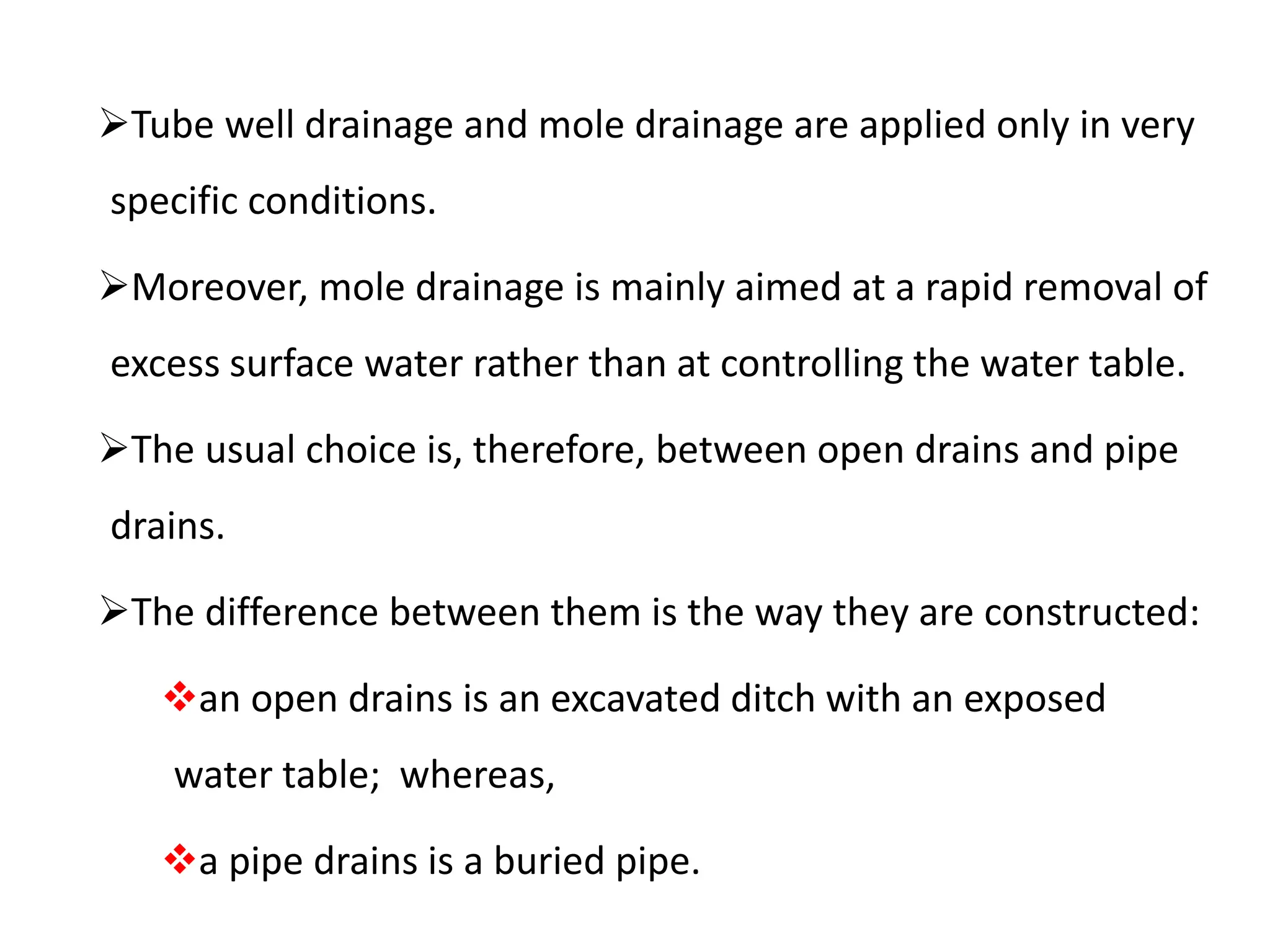 chapter 5.pptx: drainage and irrigation engineering | PPTX