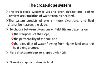 chapter 5.pptx: drainage and irrigation engineering | PPTX