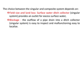 chapter 5.pptx: drainage and irrigation engineering | PPTX