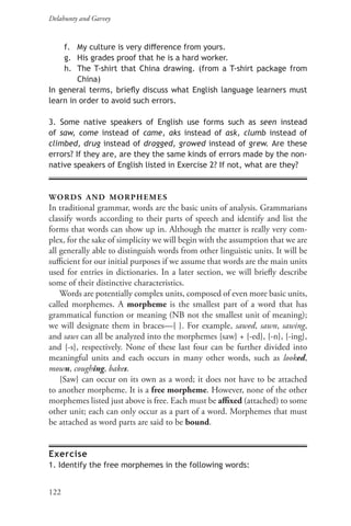 Morphology and Word Formation in English | PDF
