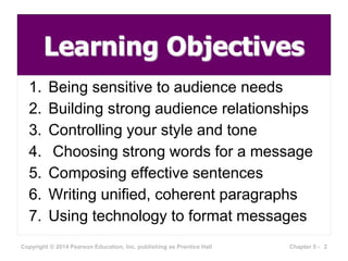 Writing Business Messages in business communication | PDF