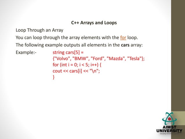CHAPTER 5 oop chapter 5 programming sem2 | PPT