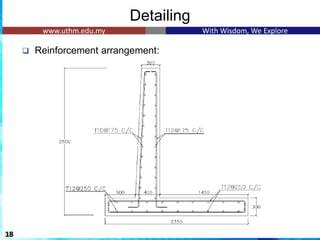 Retaining wall analysis and design according to aci | PDF
