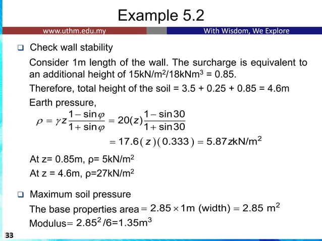 Retaining wall analysis and design according to aci | PDF