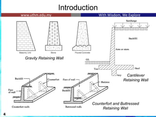 Retaining wall analysis and design according to aci | PDF