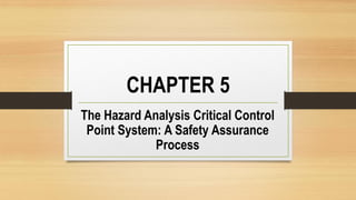 Hazard Analysis Critical Control Point HACCP | PPT | Free Download