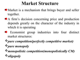 chapter 5. Market structure from Ecusta | PPT