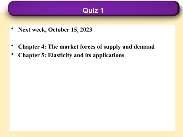 Microeconomics: elasticity and its applications | PPTX