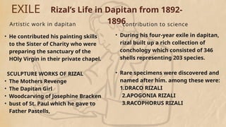 Chapter 5: Rizal Life Exile, Trial, and Death | PPTX