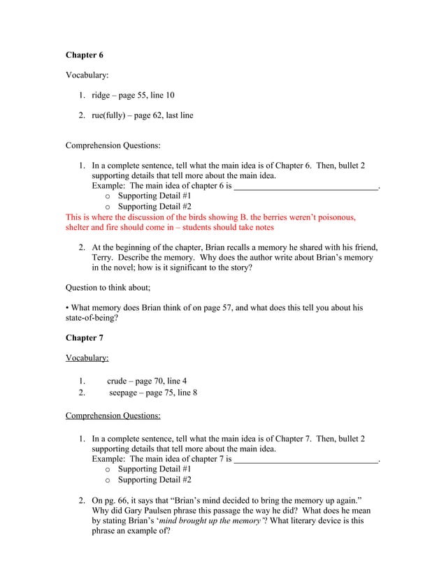 Chapter 5 8 vocab and questions 2013 | PDF