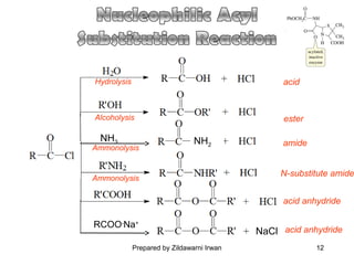 Chapter 5 acyl chloride | PPT