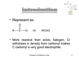 Chapter 5 acyl chloride | PPT