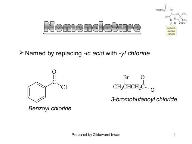 Chapter 5 acyl chloride