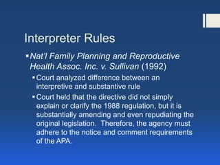Chapter 5.agency rules and regulations(1) | PPT
