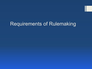 Chapter 5.agency rules and regulations(1) | PPT