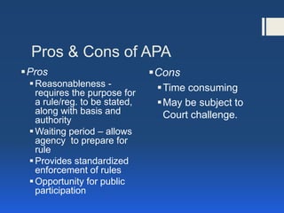 Chapter 5.agency rules and regulations(1) | PPTX