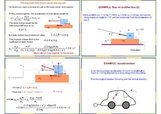 Chapter 5 applying newton s laws layout | PPT