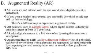 Chapter 5 - Augmented Reality.pptx