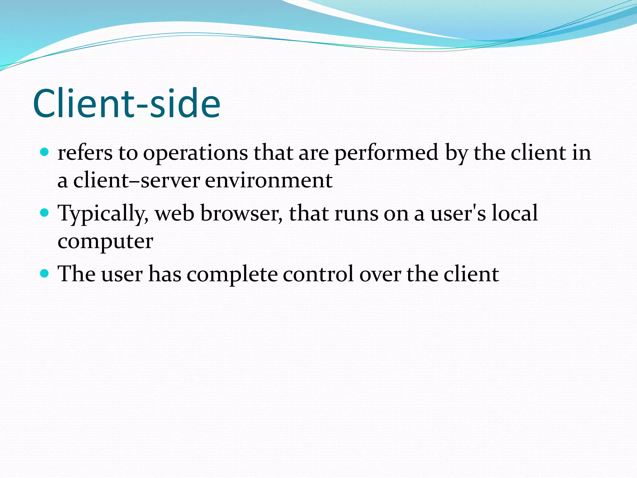 Chapter5-Bypass-ClientSide-Control-Presentation.pptx | Web Design and HTML | Internet