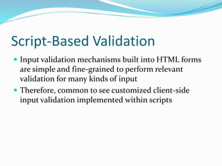 Chapter5-Bypass-ClientSide-Control-Presentation.pptx | Web Design and ...