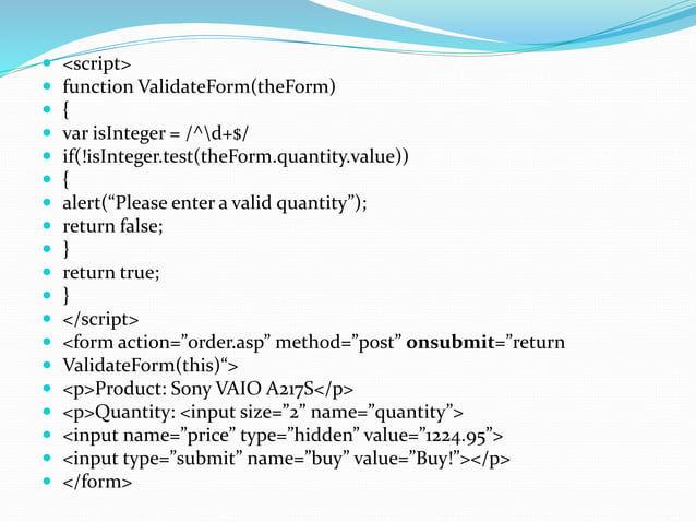 Chapter5-Bypass-ClientSide-Control-Presentation.pptx | Web Design and HTML | Internet